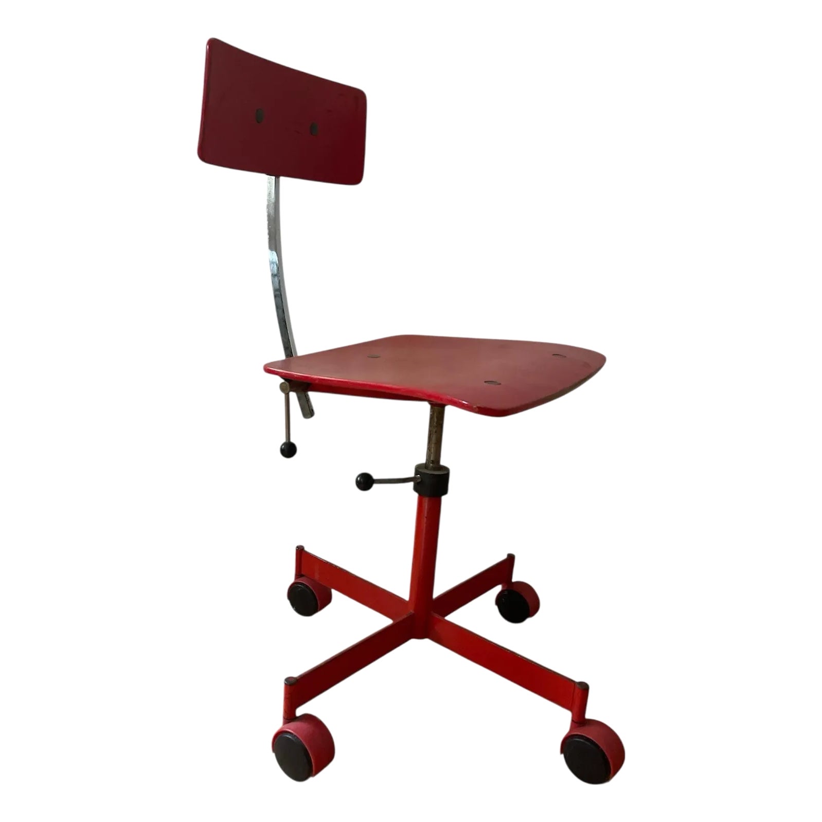 1950s Mid-Century Modern Danish Chair by Jorgen Rasmussen for Kevi ...