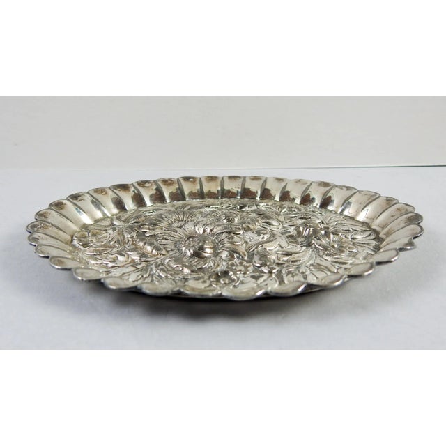 Small Silver Plate Dish | Chairish