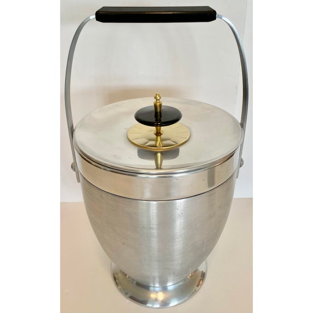 Atomic Style 1950's Ice Bucket | Chairish