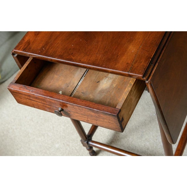 Antique English Mahogany Spider Leg Table | Chairish