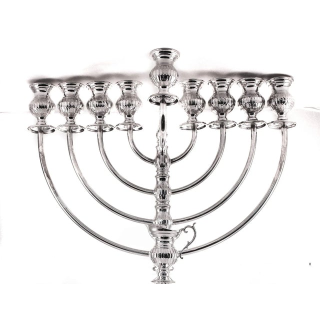 Sterling Menorah | Chairish