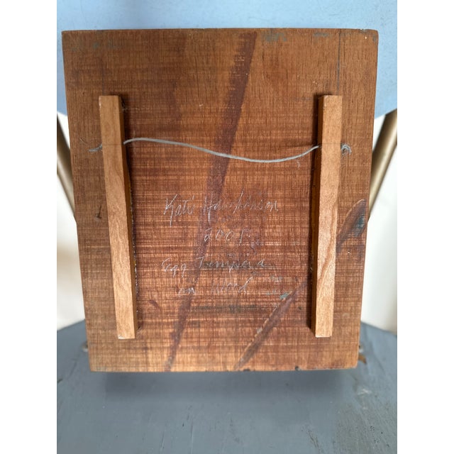 2001 Katie Hawkinson Modern Abstract Tempera Painting | Chairish