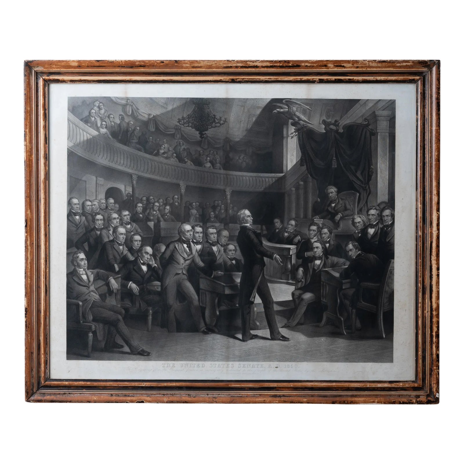 Rothermel “The United States Senate, a.d. 1850” Henry Clay Compromise ...
