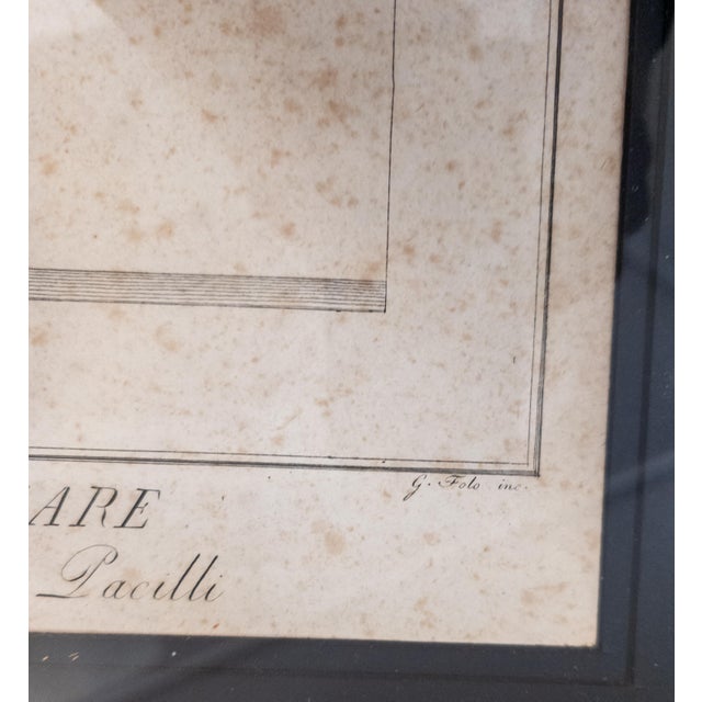 18th Century Italian Neo-Classical Engraving Print of Julius Caesar ...