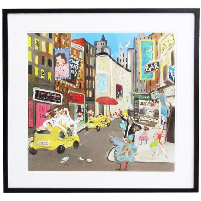 Tug Rice Cities Collection: New York Drawing | Chairish