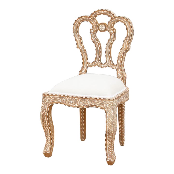 Finely Inlay Royal Dining Chair | Chairish