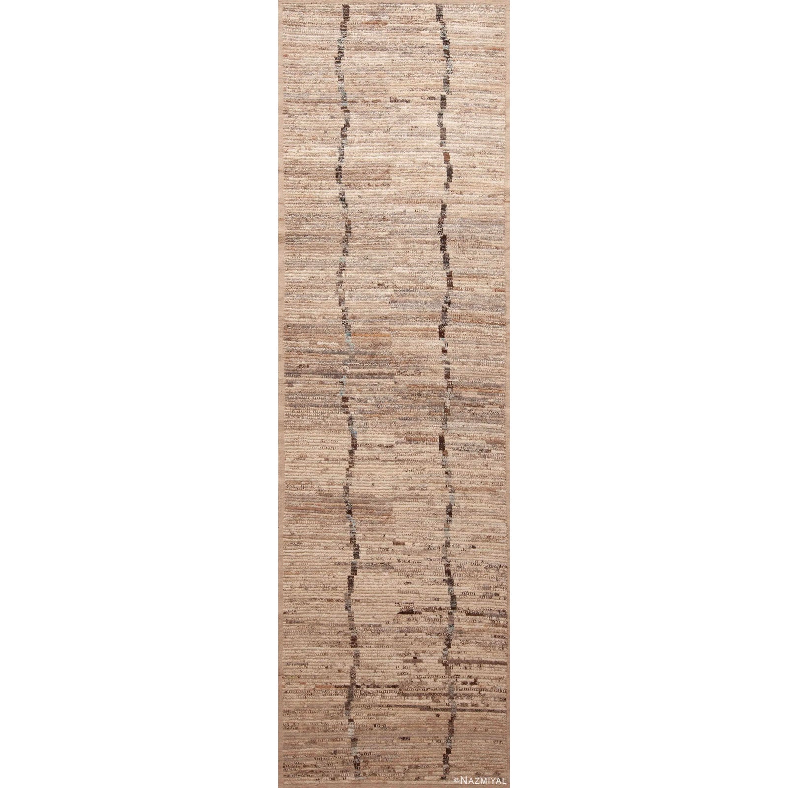 Earthy Grey Color Tribal Nomadic Minimalist Design Modern Hallway ...