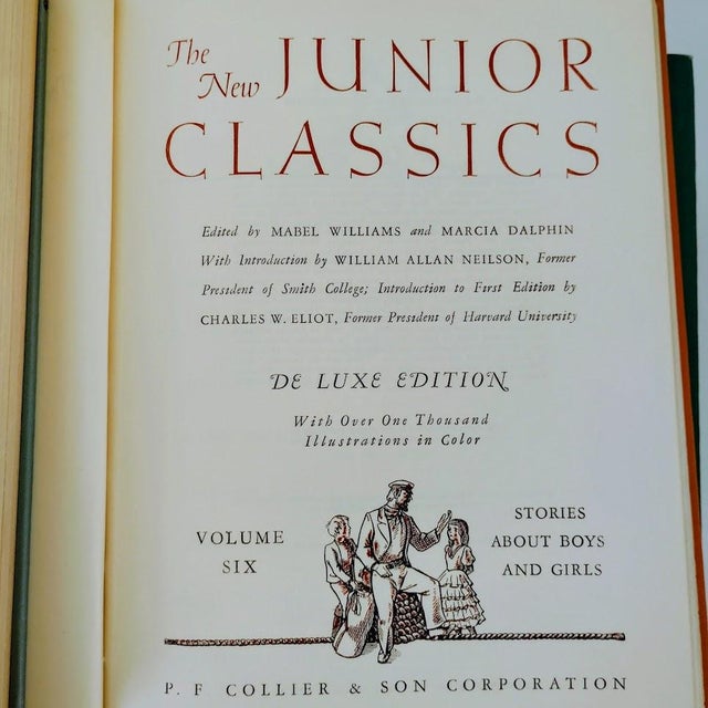 Vintage 1950s Collier's the New Junior Classics Complete Set of 10 ...