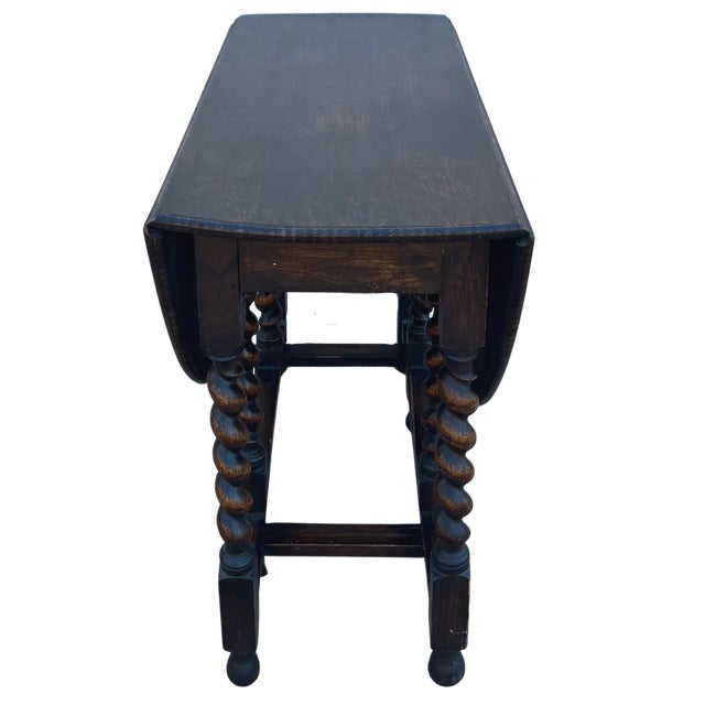 Late 19th Century English Gateleg Table | Chairish