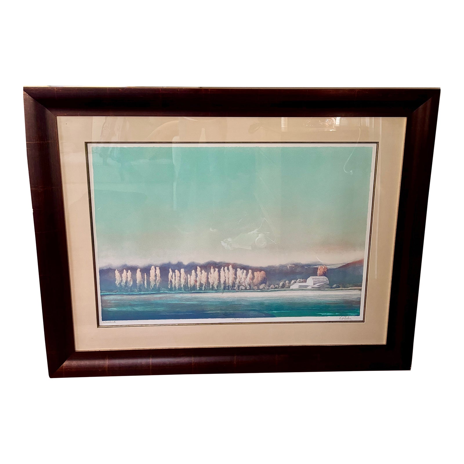 Kent Lovelace “Windbreak” – Signed Limited-Edition Lithograph (24/140 ...
