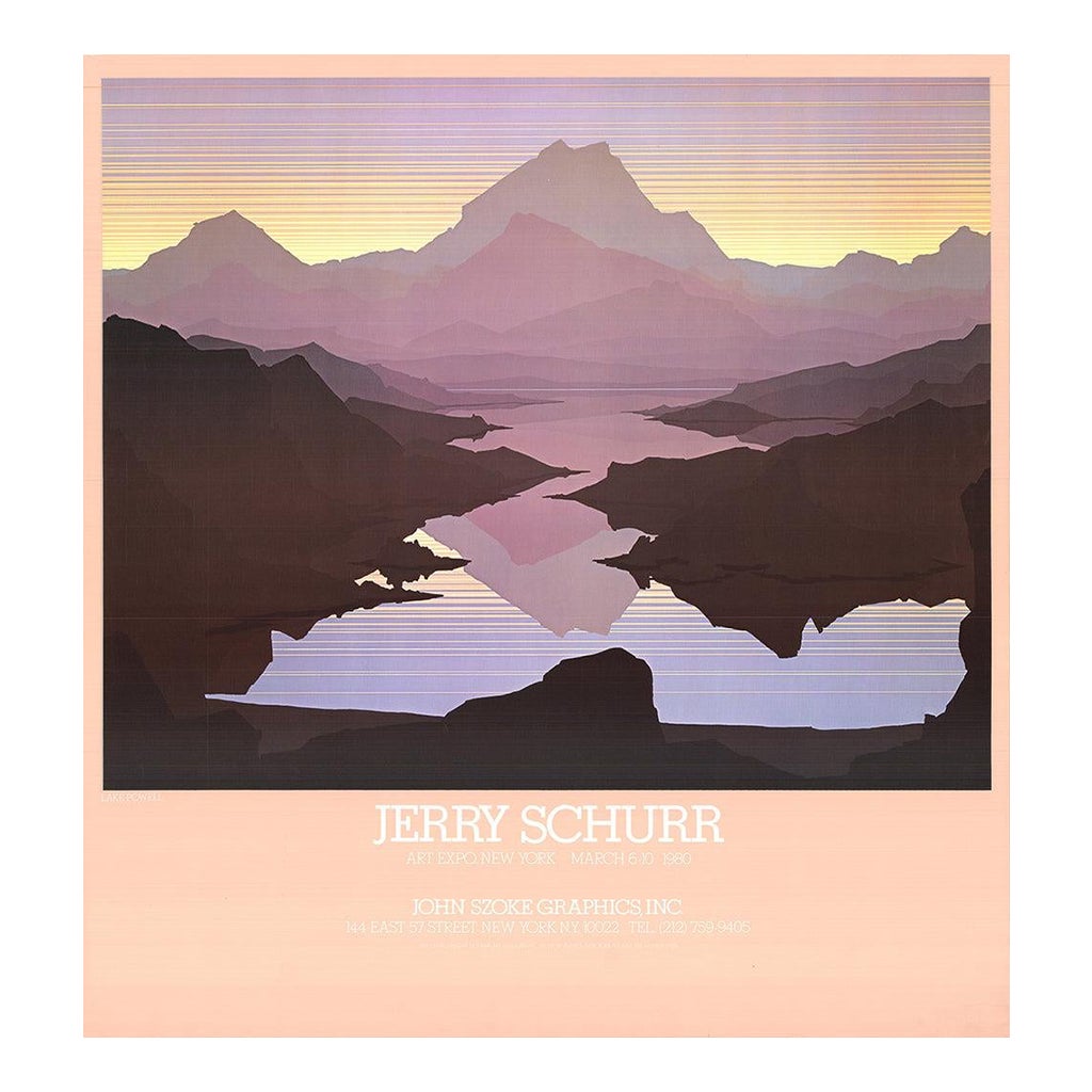 1979 Jerry Schurr 'Art Expo New York' Offset Lithograph | Chairish