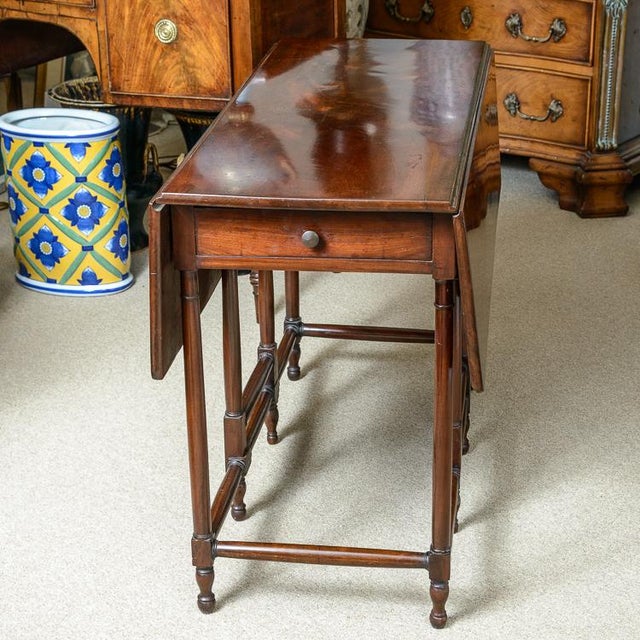 Antique English Mahogany Spider Leg Table | Chairish