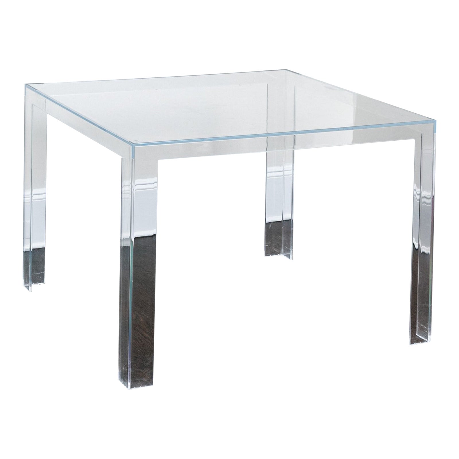 Lucite Table by Kartell - "Invisible Light" by Tokujin Yushioka | Chairish