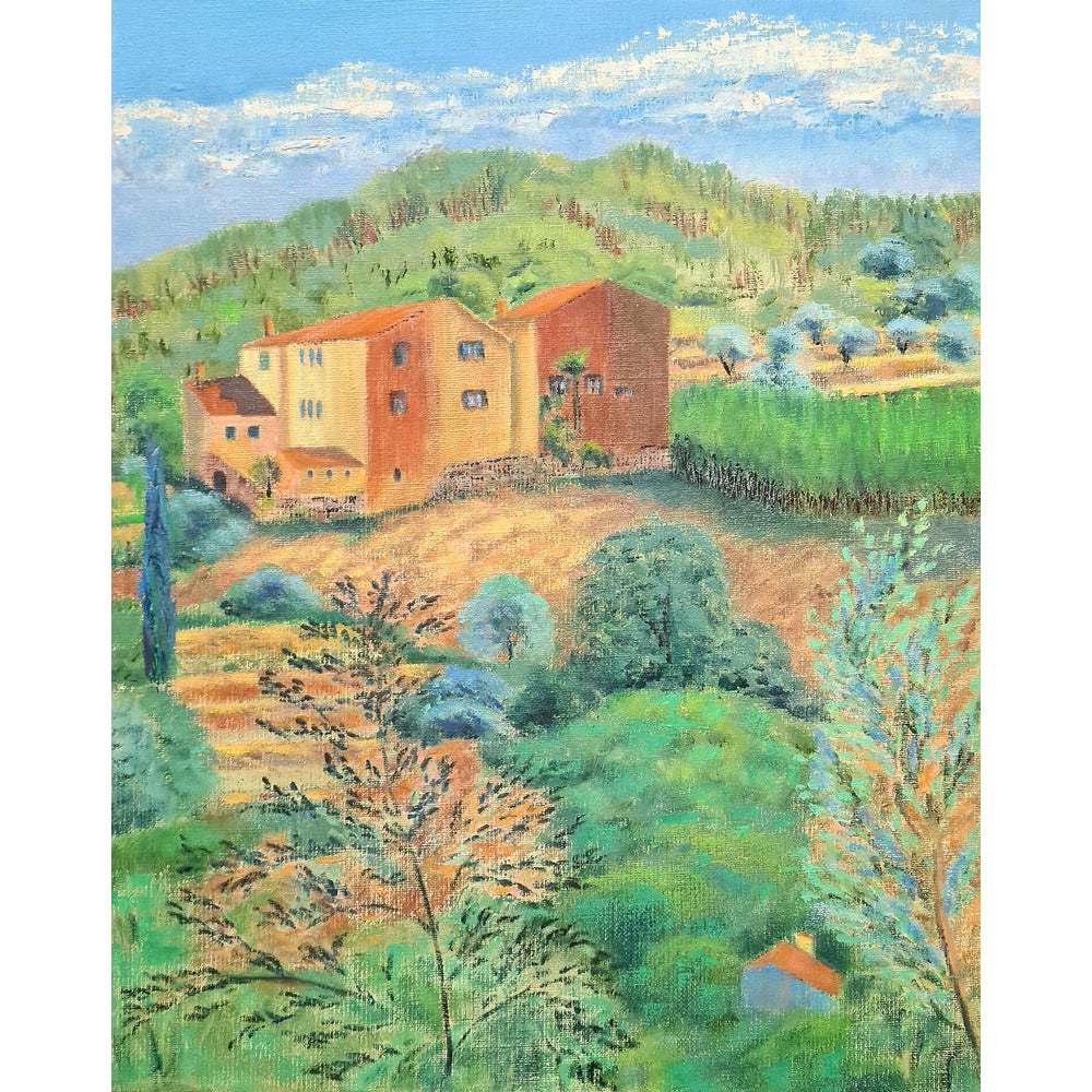 Isabelle Pardoe, View to the Sea, 2000s, Oil & Acrylic on Canvas | Chairish