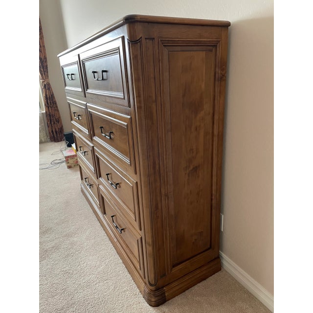 Custom Credenza 8 Drawer Filing Cabinet | Chairish