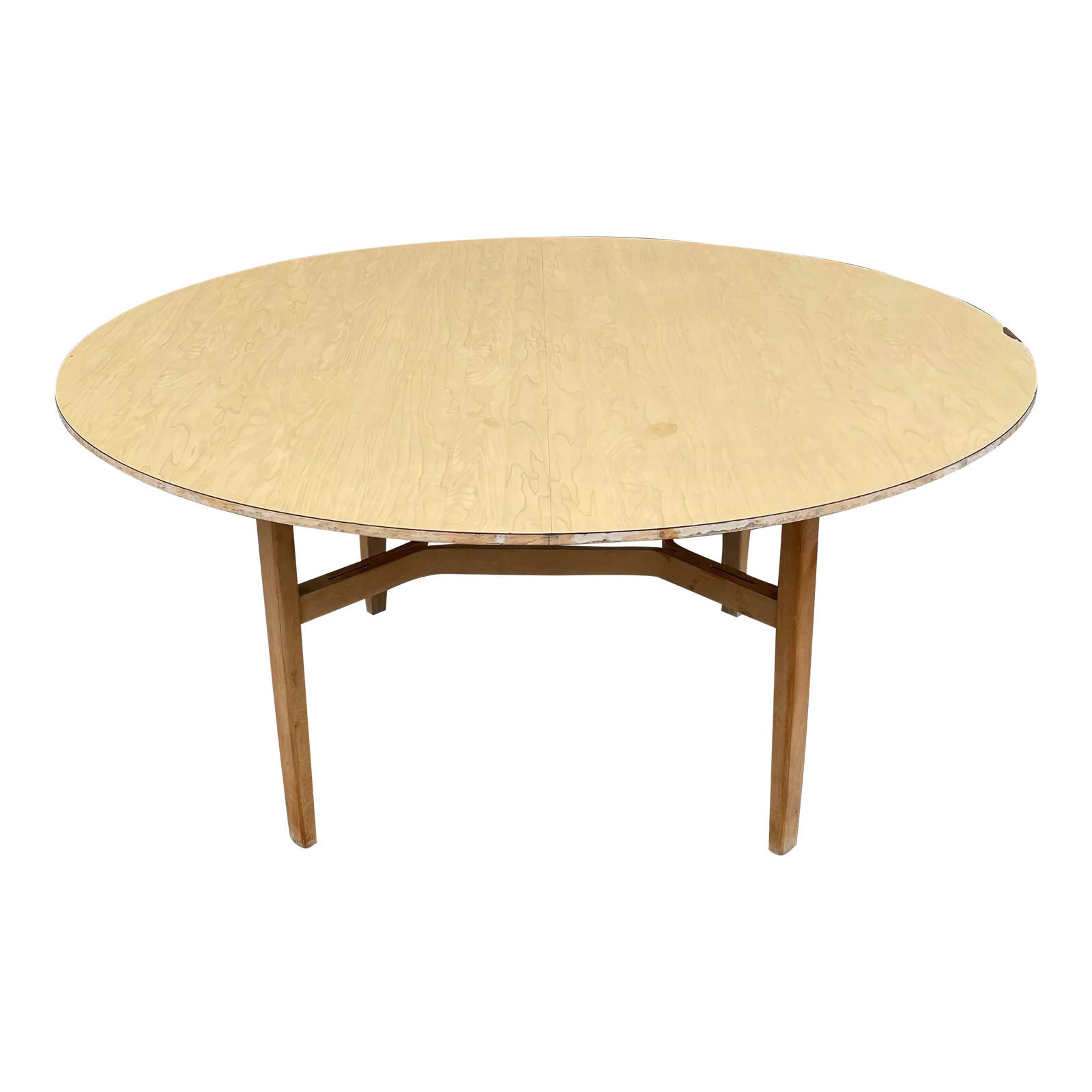 Mid 20th Century Lewis Butler for Knoll Work Table | Chairish