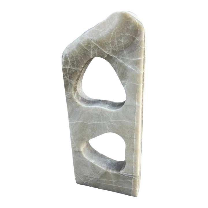 Spanish Abstract Stone Sculpture | Chairish