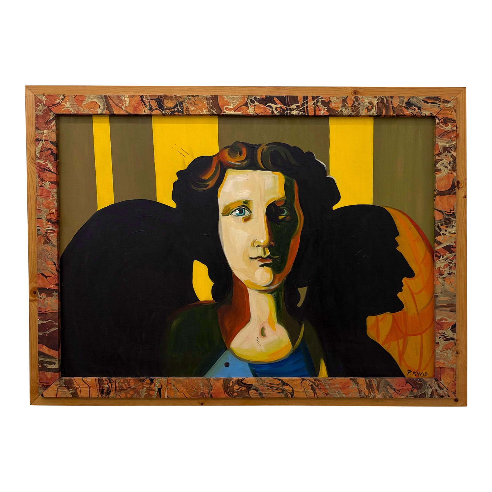 Original Extra Large Painting by Patricia Knop, Michelle in the Morning ...