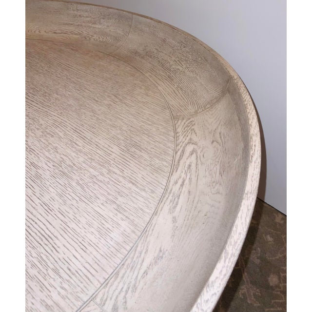 Theodore Alexander Organic Modern Greige Wood Bianca Cocktail Table ...