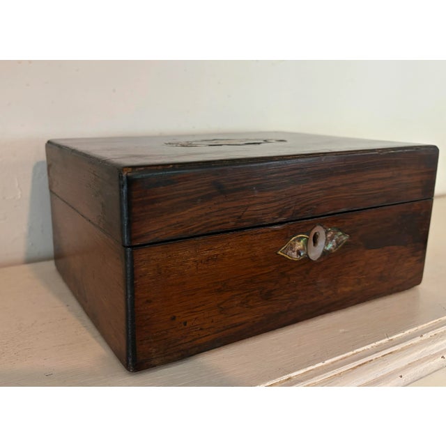 Antique English Jewelry Box | Chairish