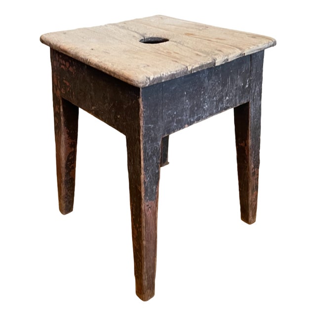 Vintage French Stool 1890s Chairish