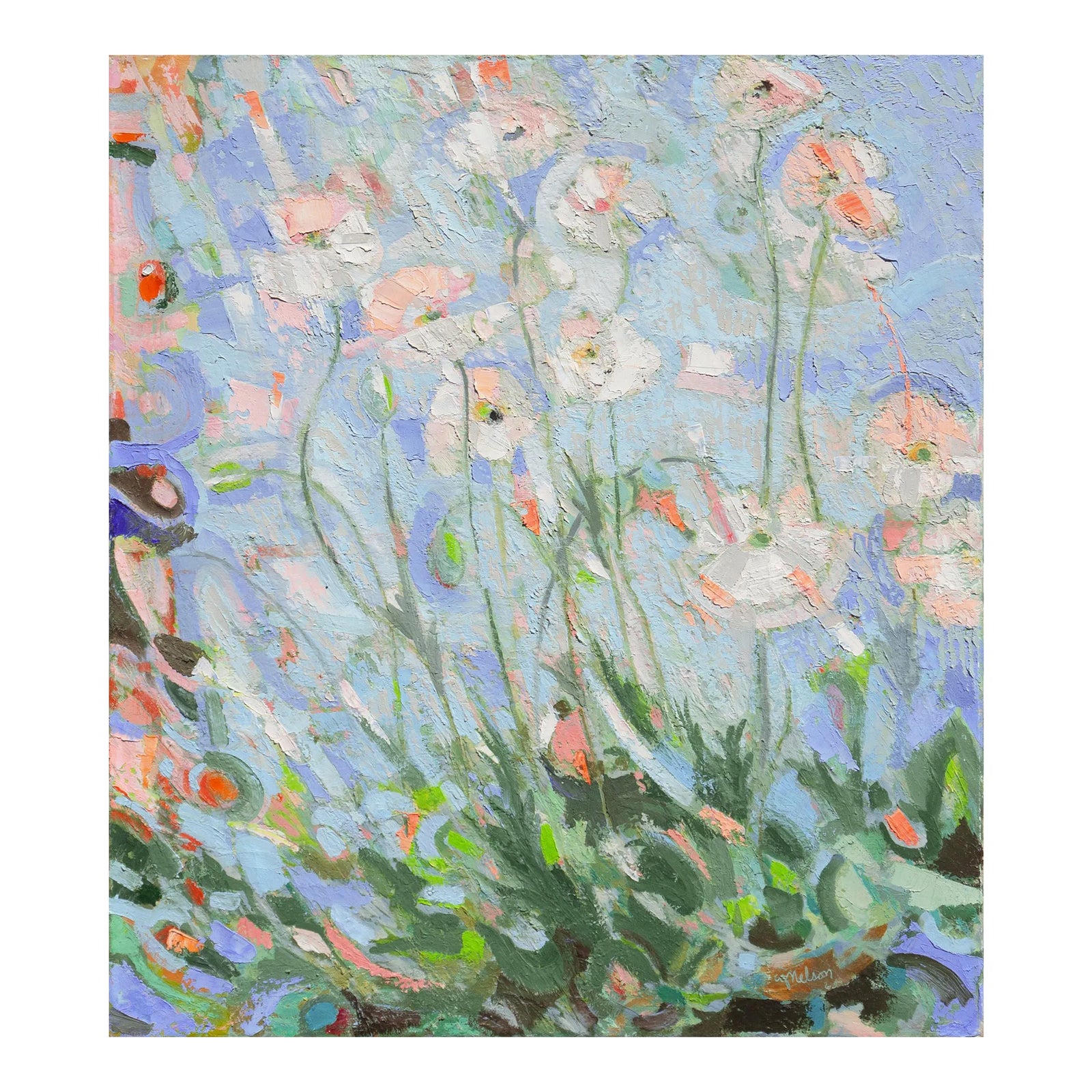 'Pink and White Poppies' by Carl Nelson, 1965, Whitney Museum ...