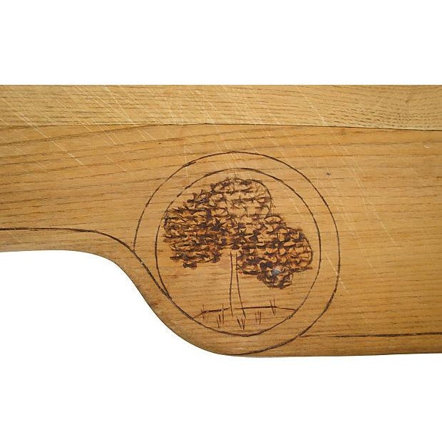 Artisan Crafted Wood Cutting Board Kitchen Chopping Block | Chairish