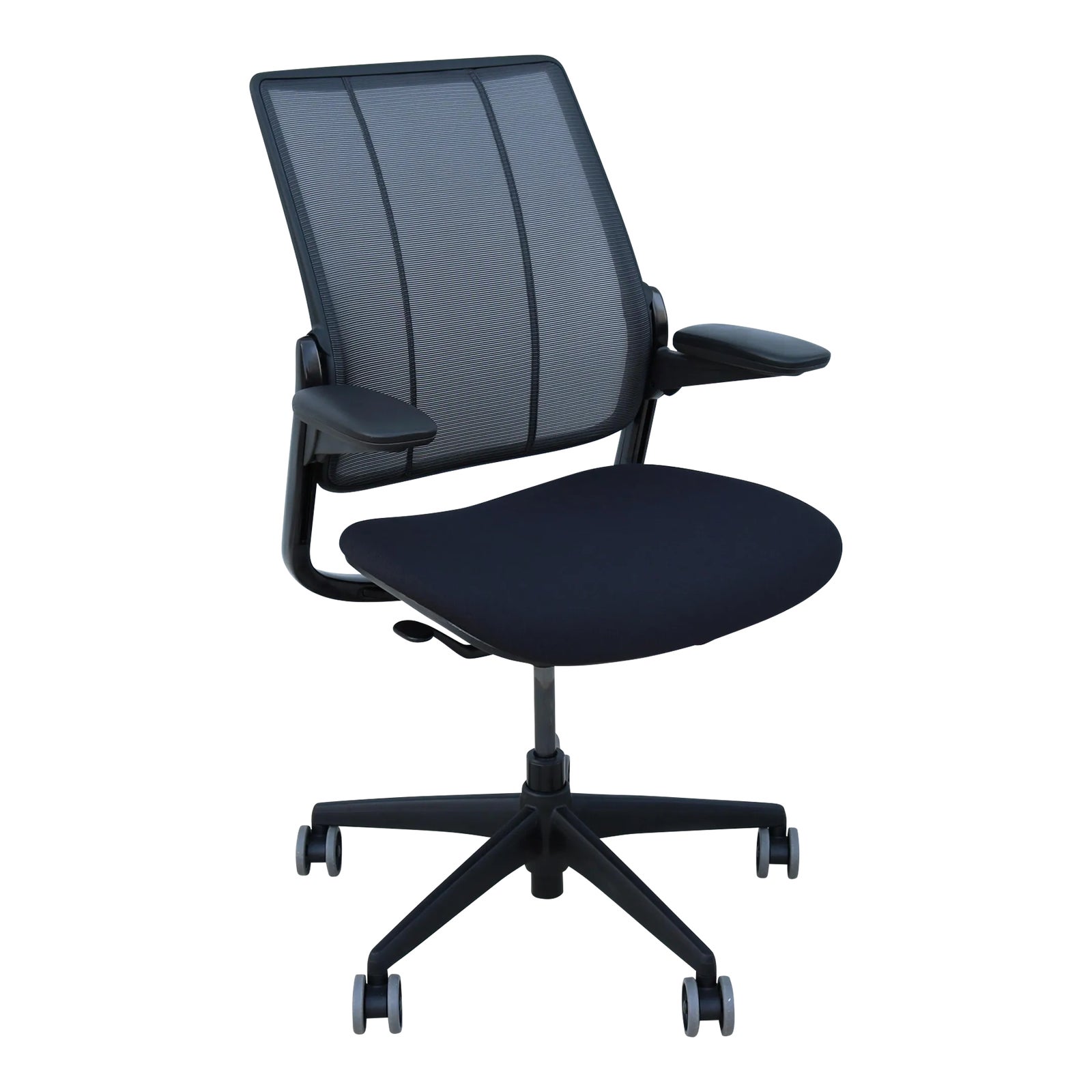 Humanscale Ergonomic Diffrient Smart Office Desk Chair in Mesh, Fully Adjustable | Chairish