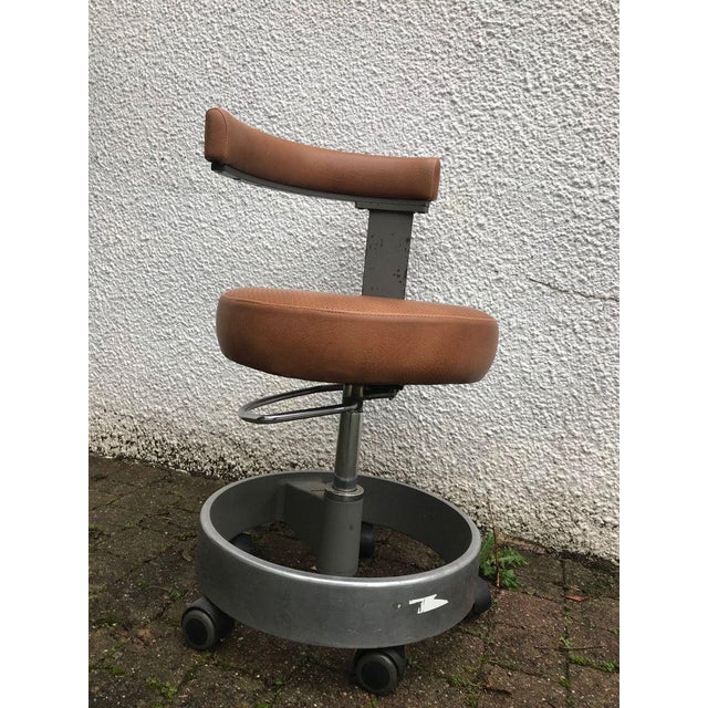 Adjustable Swivel Chair on Wheels from Siemens, 1960s | Chairish