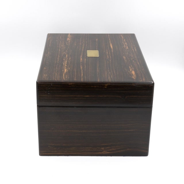 Mid 19th Century English Coromandel Wood Dressing/Jewel Box | Chairish