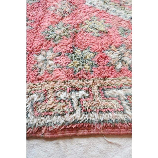 Pink Moroccan Rug | Chairish