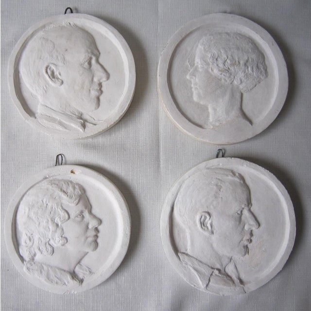 Late 19th Century Plaster Casts- Set of 4 | Chairish