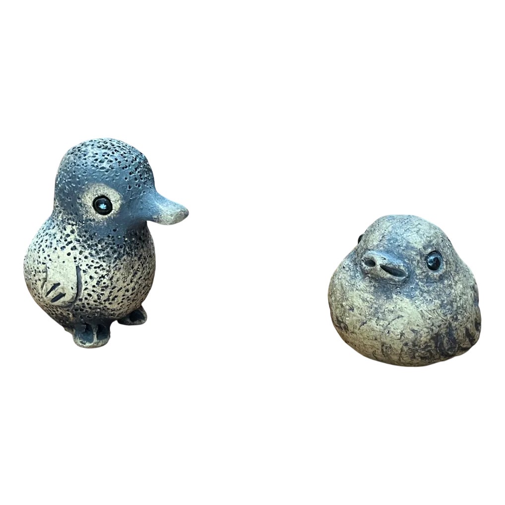 Mid-Century German Studio Pottery Bird Figurines from Worpsweder ...