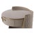 Leather Wrapped Side Table | Chairish