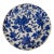 Antique Mintons Accent Plate 1879 "Blue Dorset" Pattern | Chairish