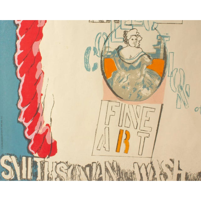 1968 Smithsonian Pop Art Lithograph Poster by Larry Rivers | Chairish