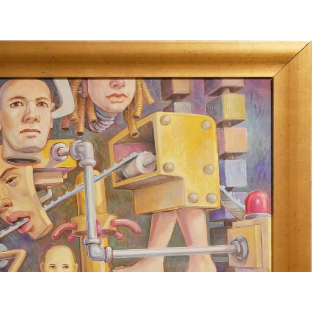 2013 "Infernal Machine" Contemporary Surrealist Biomechanical Painting ...