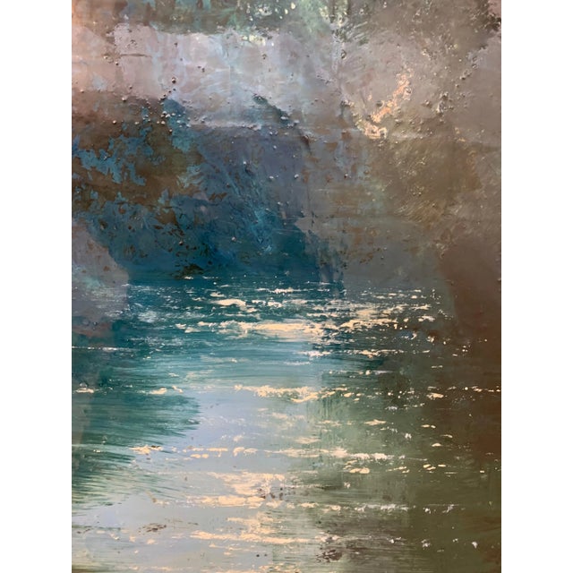 Colin Halliday, Impressionistic English River Landscape Original Oil ...
