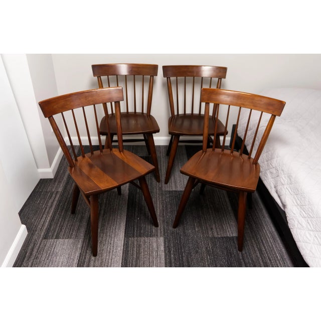Mid Century Modern Willett Furniture Co. Dining Chairs Set of 4 | Chairish