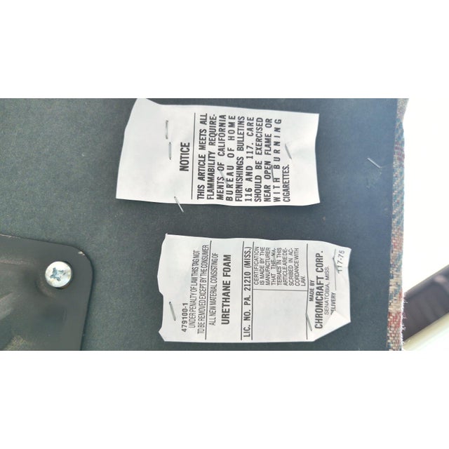 Mid 20th Century Chromecraft High Stools | Chairish