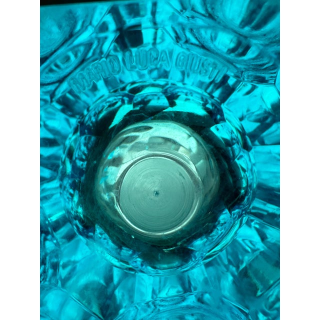 Vintage Italian Mario Luca Giusti Turquoise Acrylic Tumblers - a Pair ...
