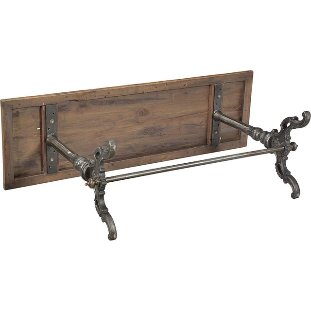 Mavis Console Table, Solid Wood and Iron, Console Table for Living ...