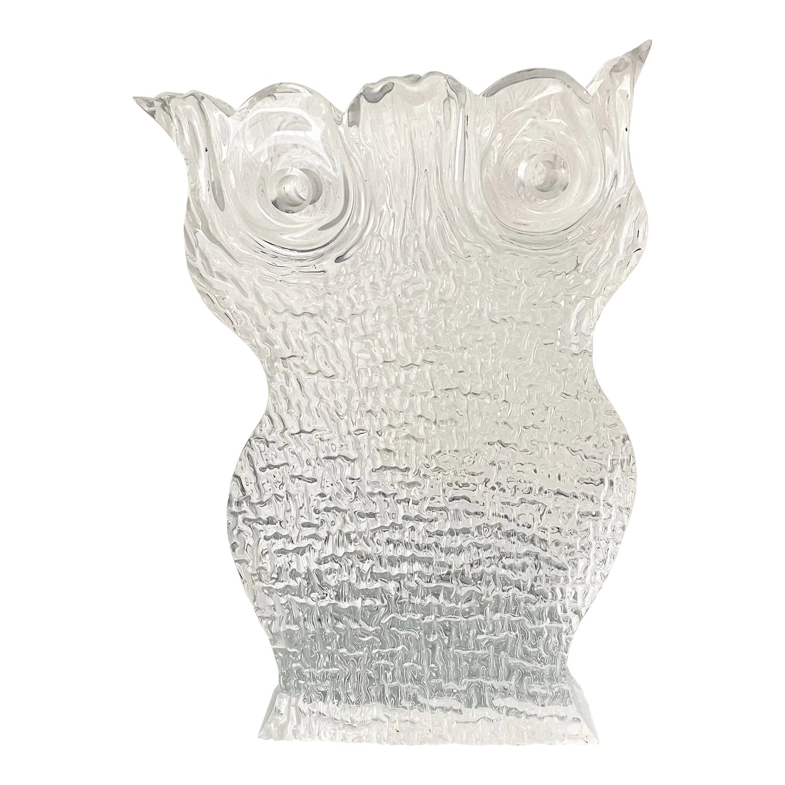 Mid Century Vintage Guzzini Style Acrylic / Lucite Owl Figurine ...