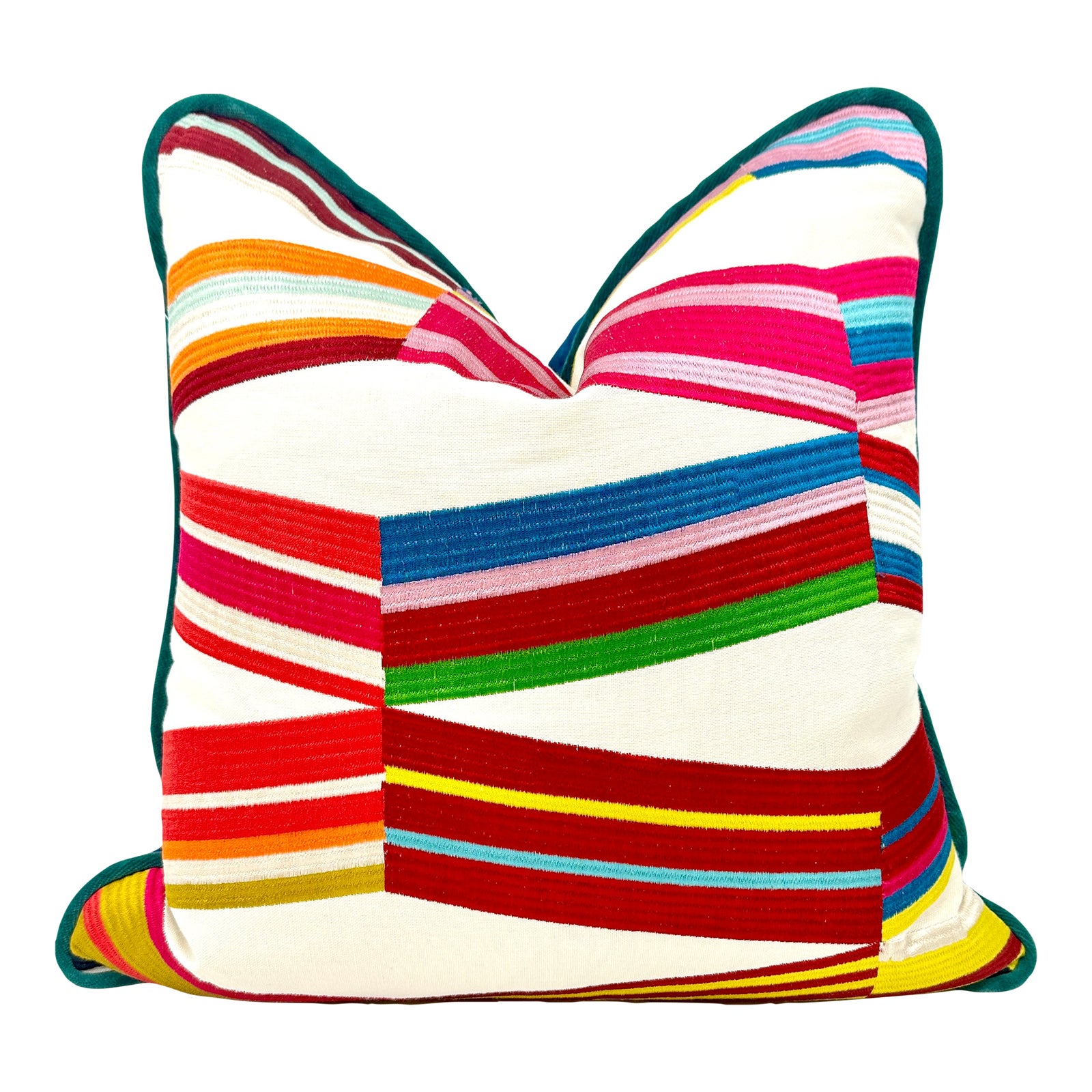 Pierre Frey Multicolor Carriacou Throw Pillow | Chairish