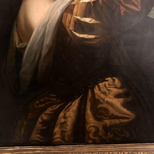 Early 19th Century Antique Italian Renaissance Oil Portrait Painting ...