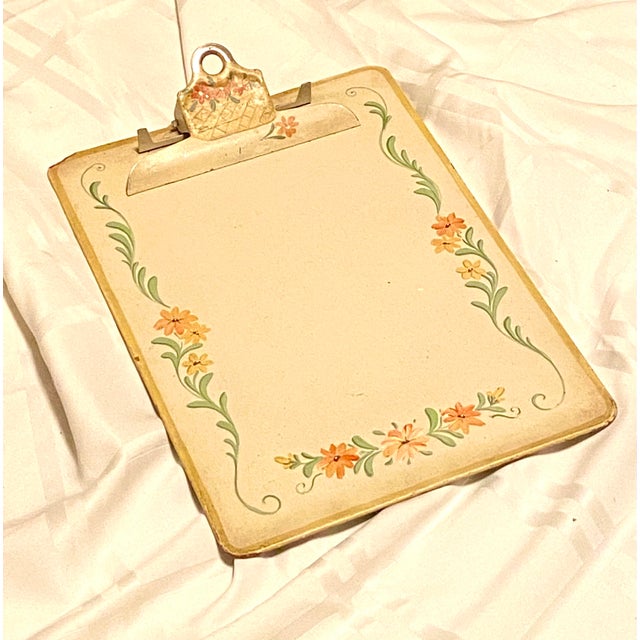 1930s Hand-Decorated Clipboard | Chairish