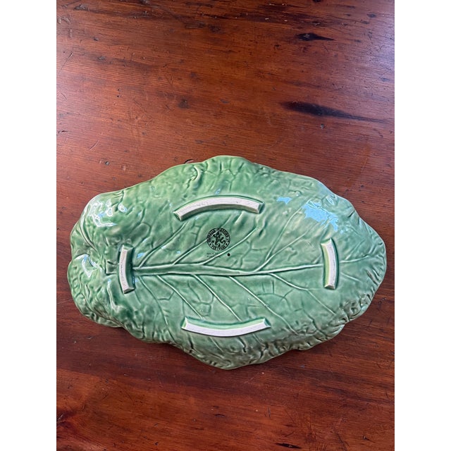 Bordallo Pinheiro Cabbage Platter | Chairish