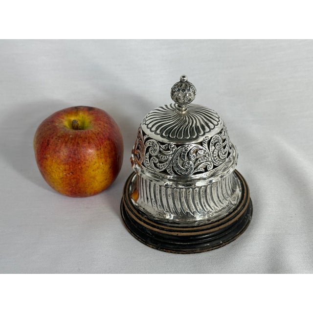 Late 19th Century George Unite Silversmith Victorian Silver Call Table ...