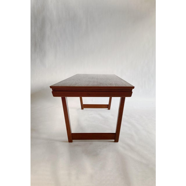 1960s Danish Slade Legs Mid Century Rosewood Coffee Table in the Style ...