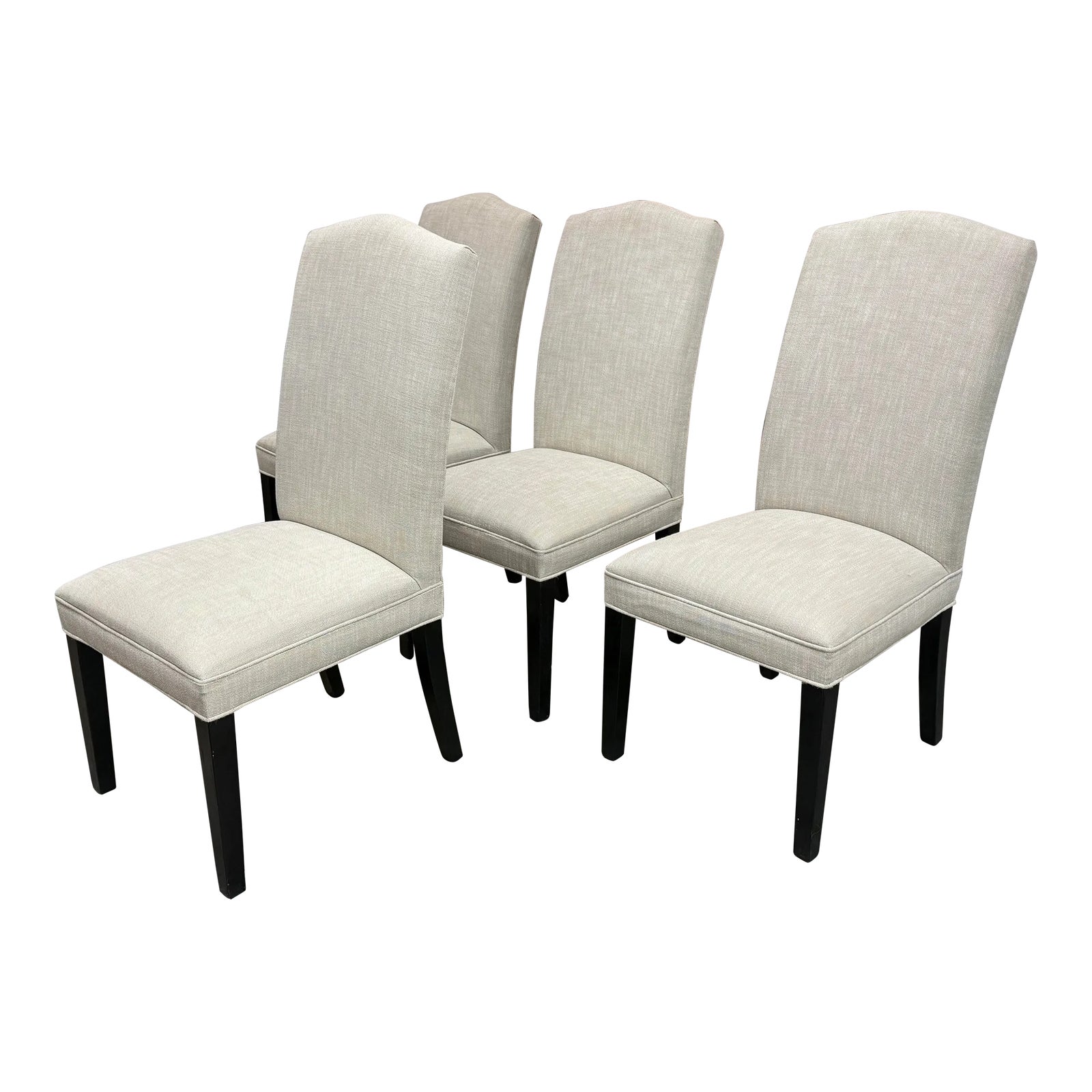 Restoration Hardware Hudson Parson Side Chairs, Set of Four | Chairish